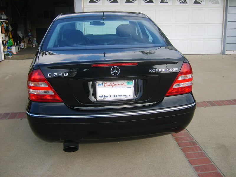 For Sale: 2005 Black Mercedes-Benz C230 Sport w/ 18" Forged Brabus S ...