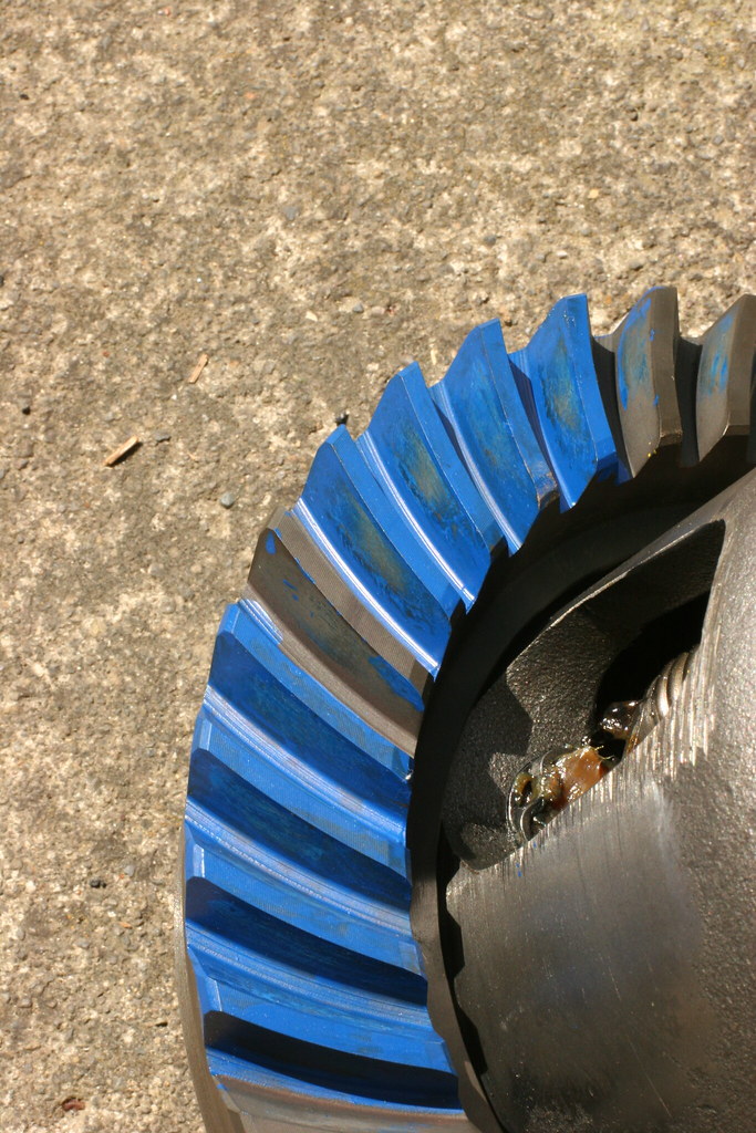 12 bolt gear wear pattern check. | The H.A.M.B.
