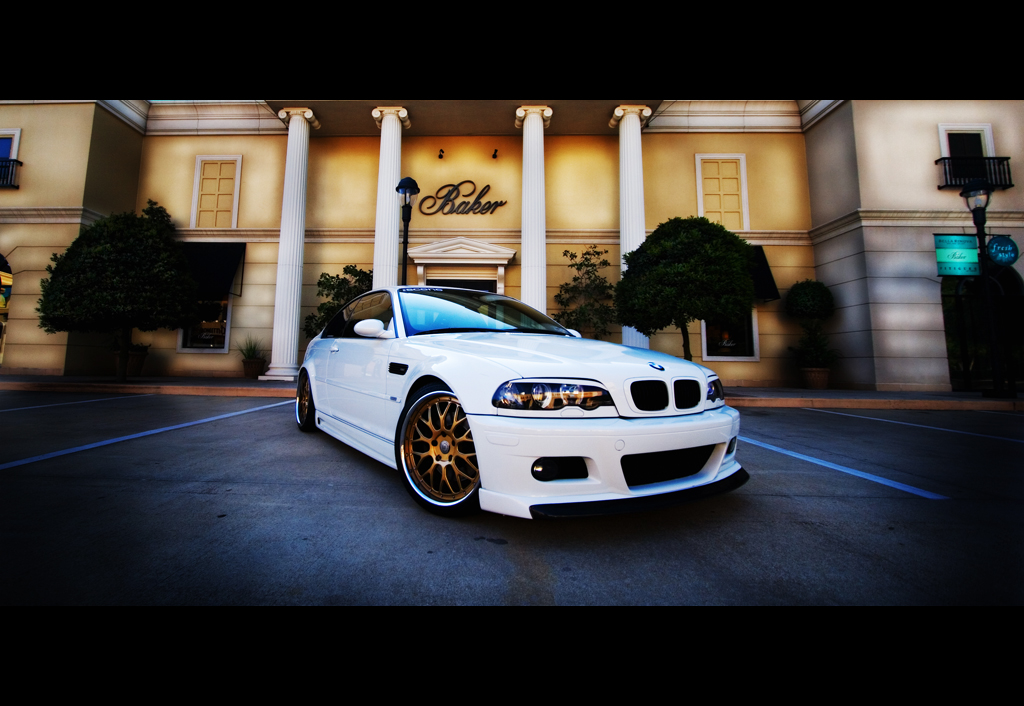 BMW E46 M3 : gold&white | MontrealRacing.com