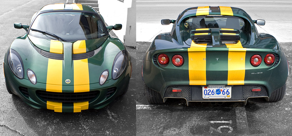 Pics of racing green with white stripes? | Page 3 | The Lotus Cars ...
