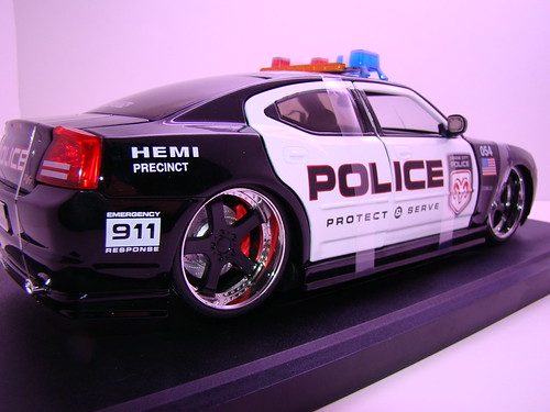 Jada Toys 1:18 Scale Police Camaro and Charger | Just Jdm Photography