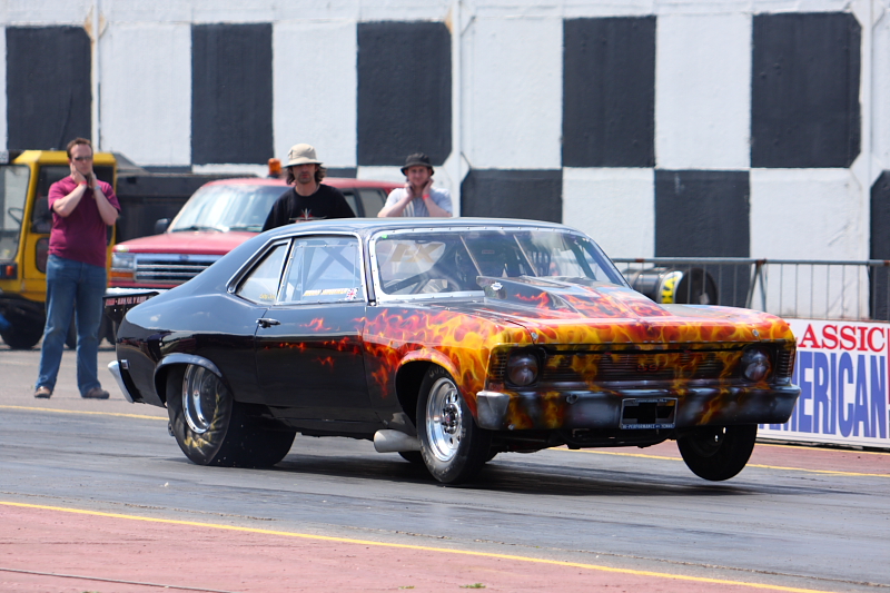 Drag racing pics from Gary's Picnic at Shakespeare | Retro Rides