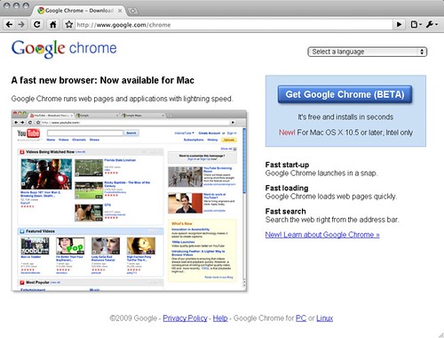 The evolution of Chrome/Chromium on Macintosh – Nicola D'Agostino (.net)