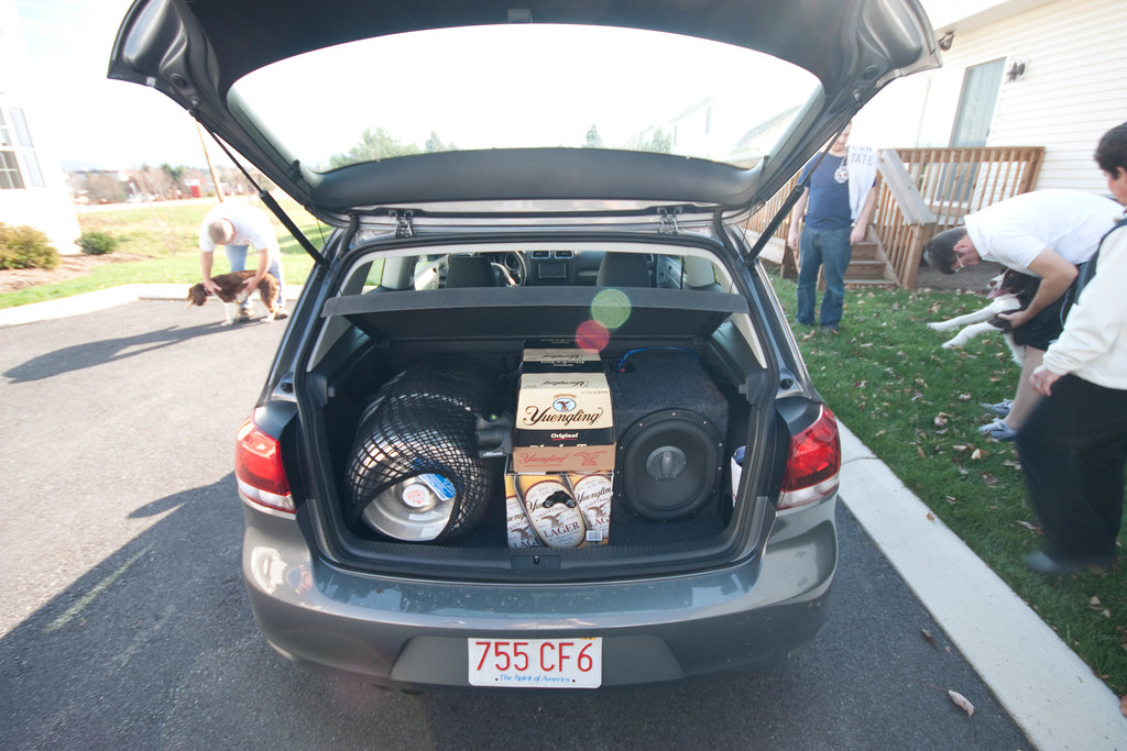 Who has put a subwoofer in there car? | VW Vortex - Volkswagen Forum