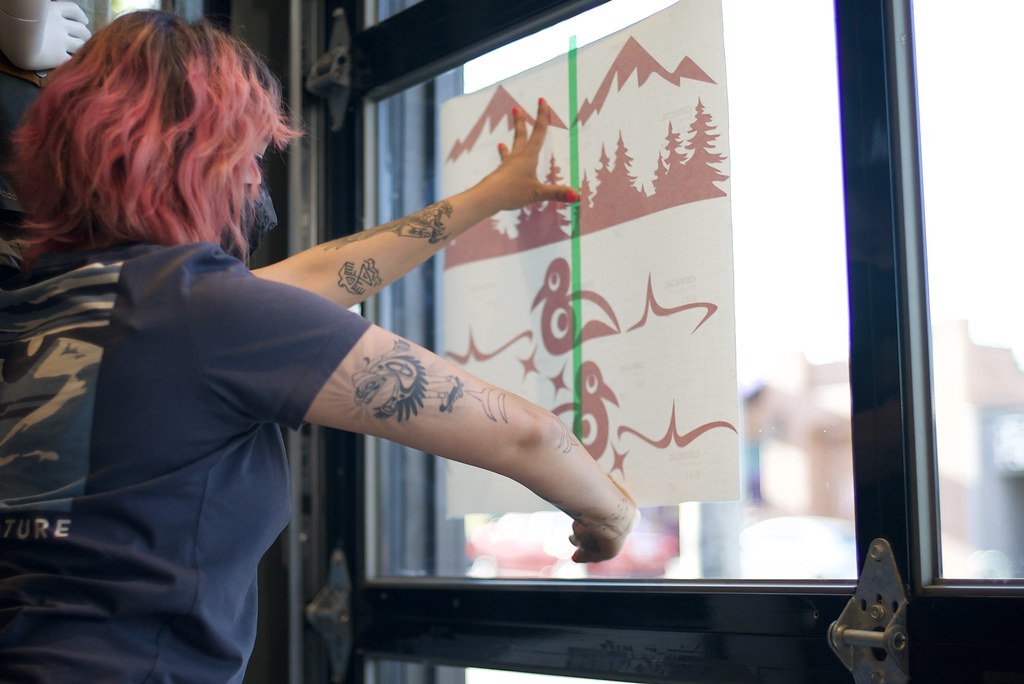 Check Out Fjällräven Kits’ New Window Installation, Featuring Art by ...